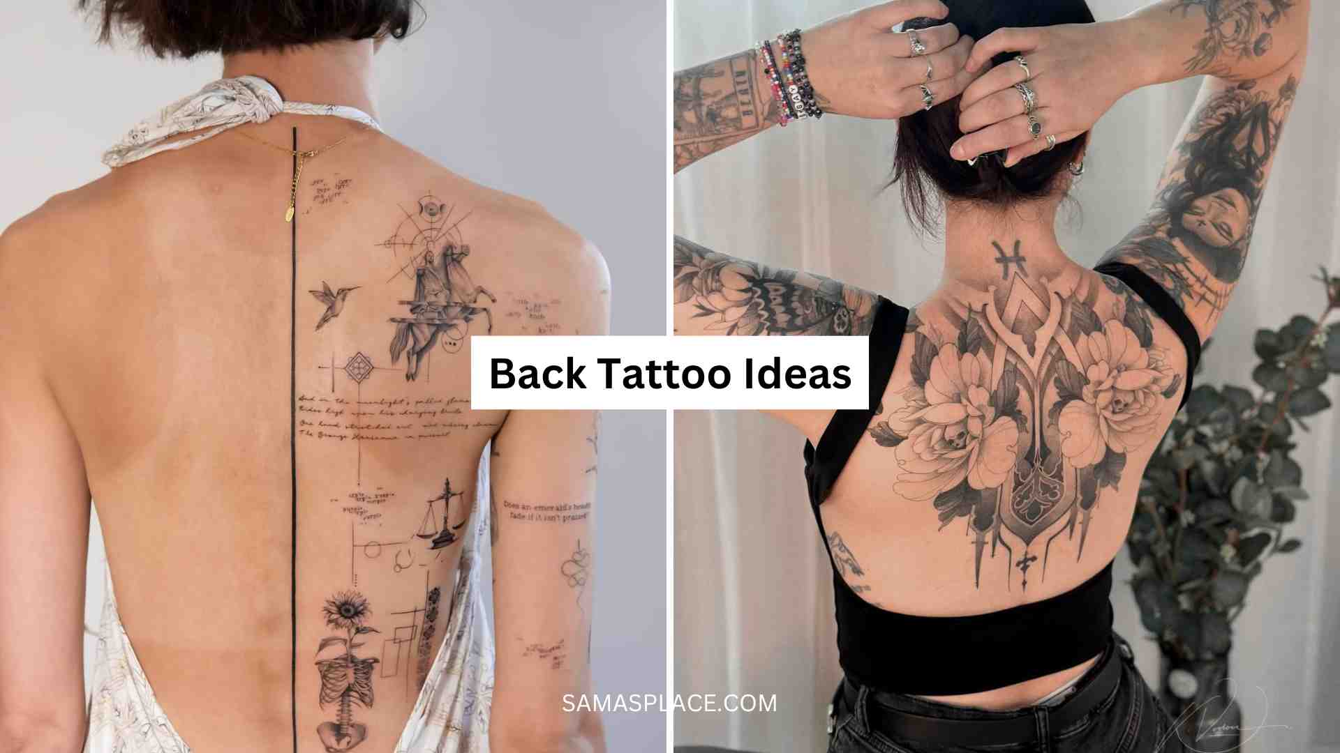 30+ Back Tattoo Ideas in 2026 - SamasPlace