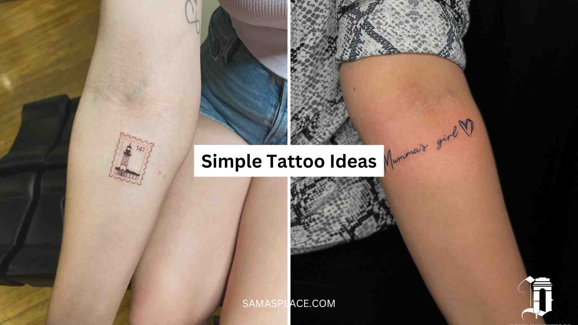 30+ Simple Tattoo Ideas in 2026 - SamasPlace
